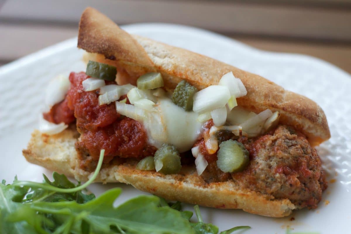Homemade Meatball Subs - Erin Brighton