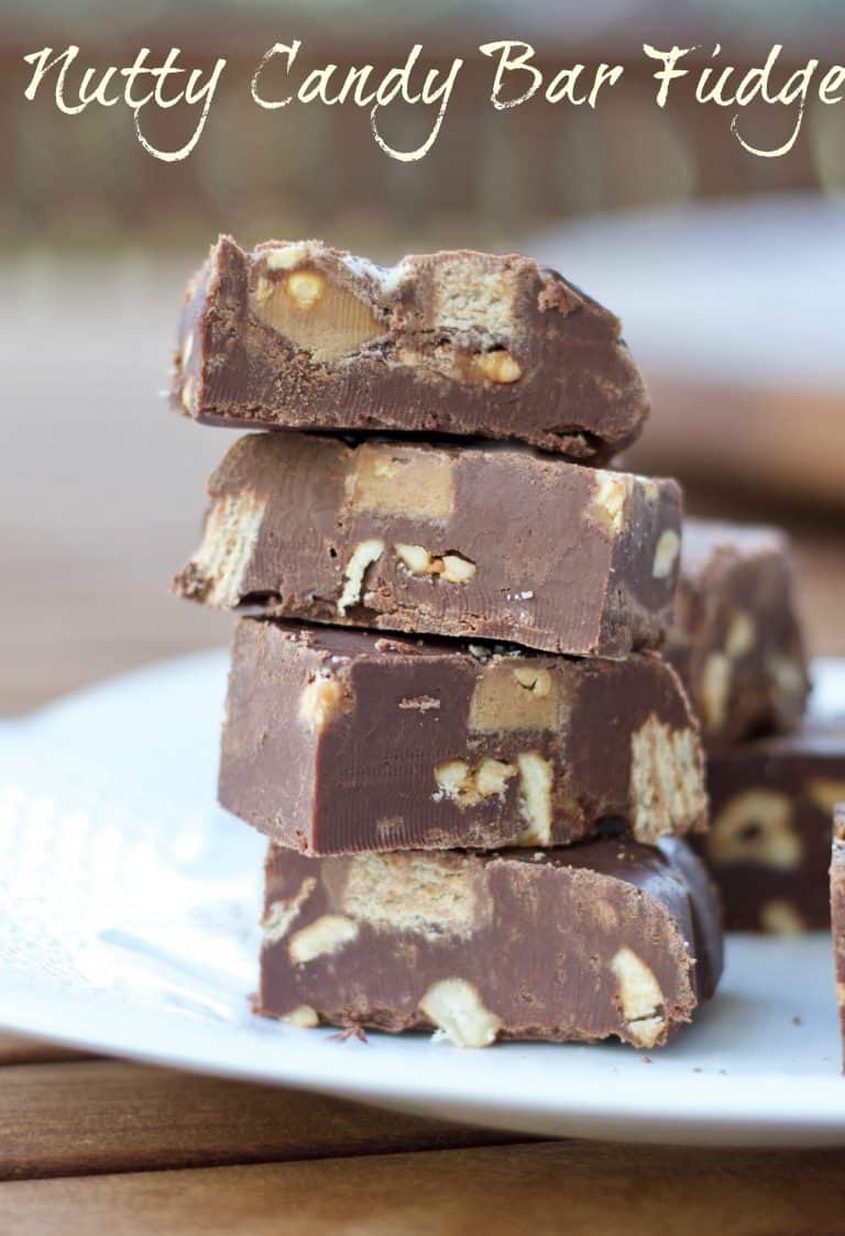Nutty Candy Bar Fudge – Erin Brighton