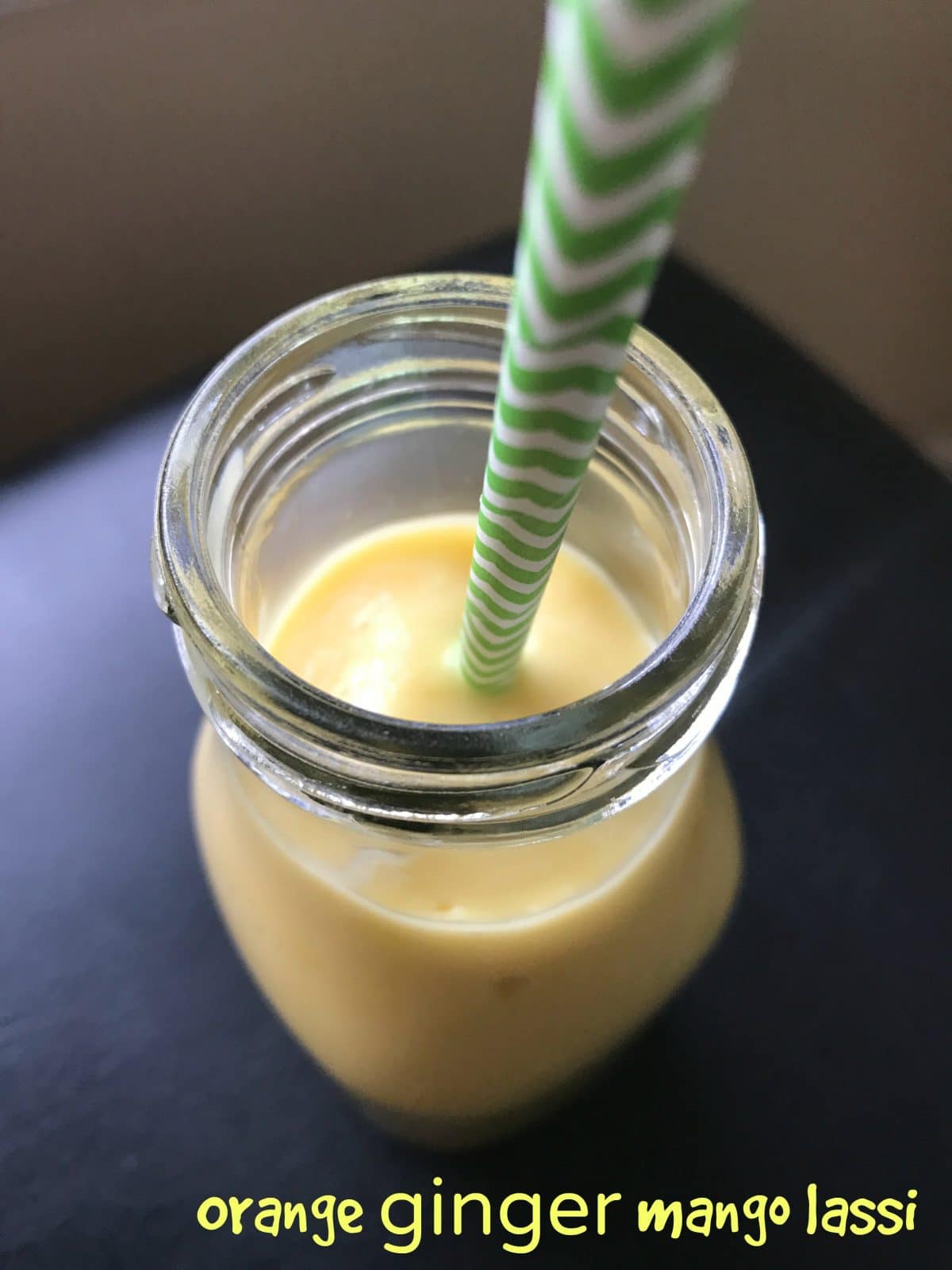 Orange Ginger Mango Lassi – Erin Brighton
