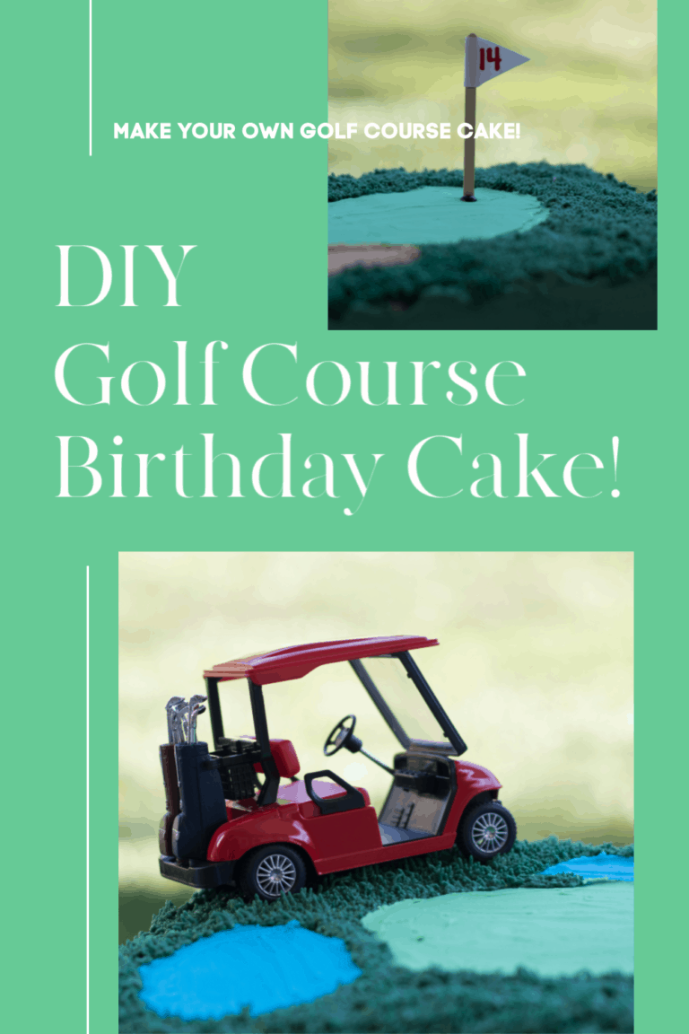How To Make A Golf Course Birthday Cake – Erin Brighton
